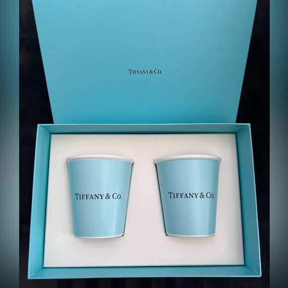 Tiffany & Co. | Kitchen | Tiffany Co Coffee Cups In Bone China Set Of ...